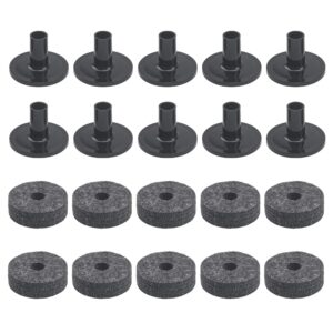 20pcs yootones cymbal stand felt washer & plastic drum cymbal stand sleeves drum accessories