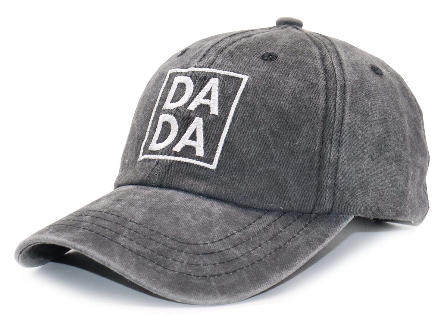 MANMESH HATT New Dad Gifts, Funny Dada Hats for Men, Vintage Washed Distressed Embroidered Daddy Baseball Cap