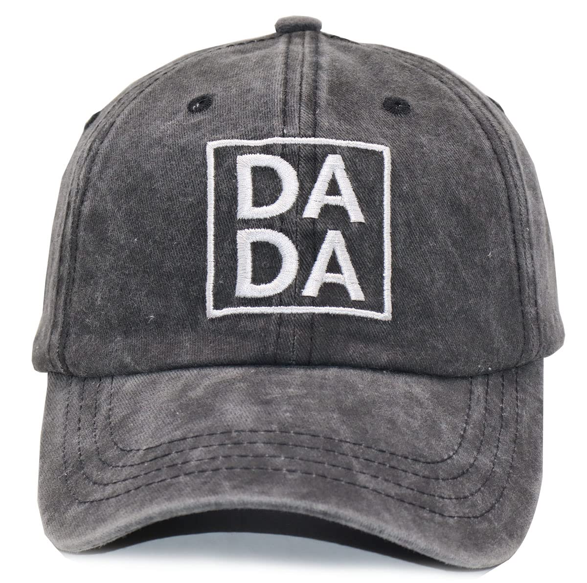 MANMESH HATT New Dad Gifts, Funny Dada Hats for Men, Vintage Washed Distressed Embroidered Daddy Baseball Cap