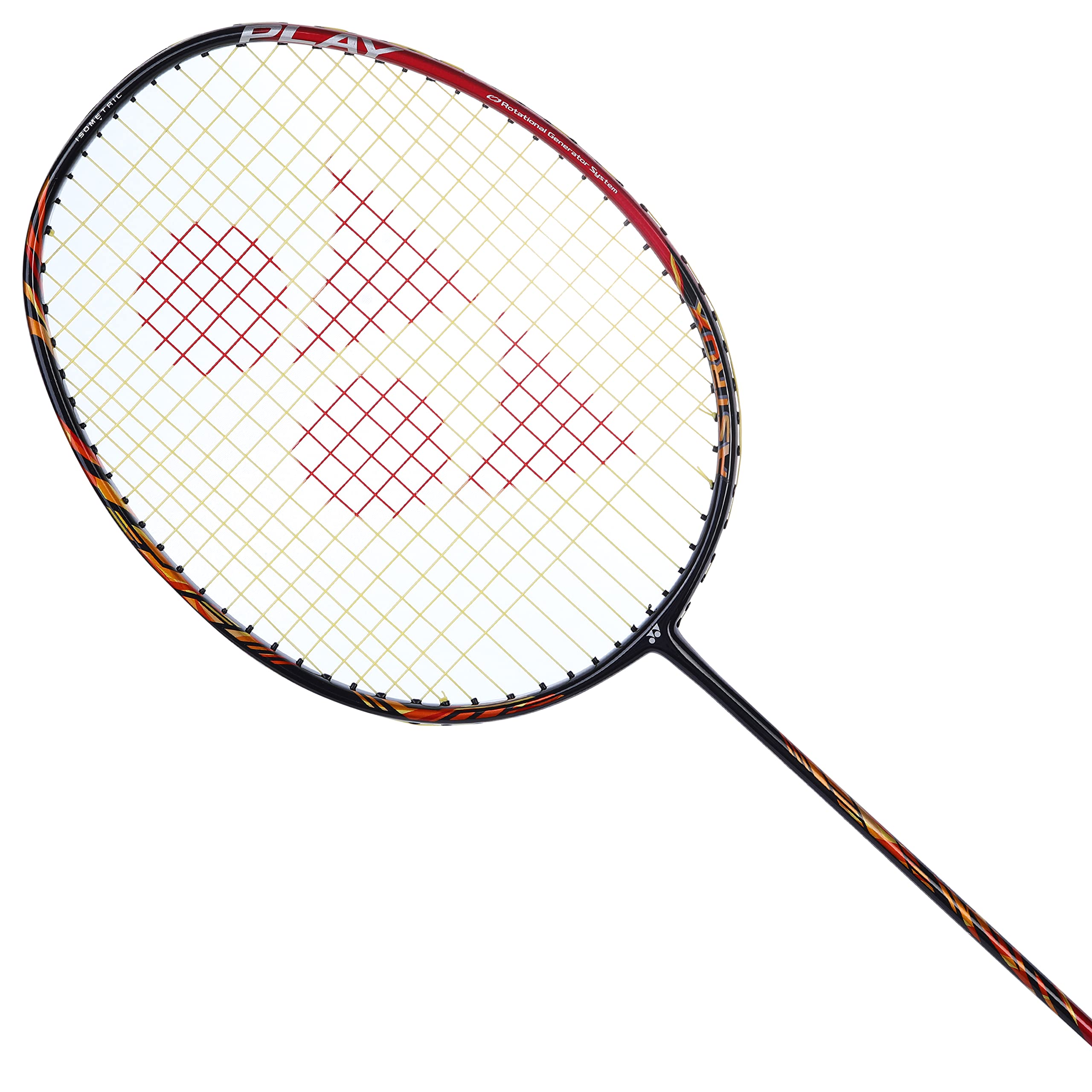 YONEX Astrox 99 Play Graphite Strung Badminton Racket with Full Racket Cover (Cherry Sunburst) | for Intermediate Players | 83 Grams | Maximum String Tension - 28lbs