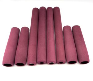 eva foam grips for fishing rods, select your size and color maroon 8 pack 9.875 and 5.5 varies