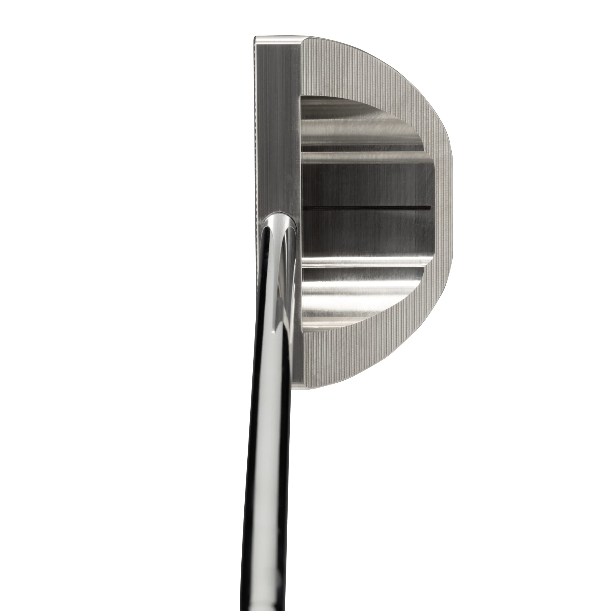 Bell IV N-390 No-Offset Center Shaft Full-Mallet Golf Putter + Tacki-Mac Jumbo Flat Top Grip (Right, 39)