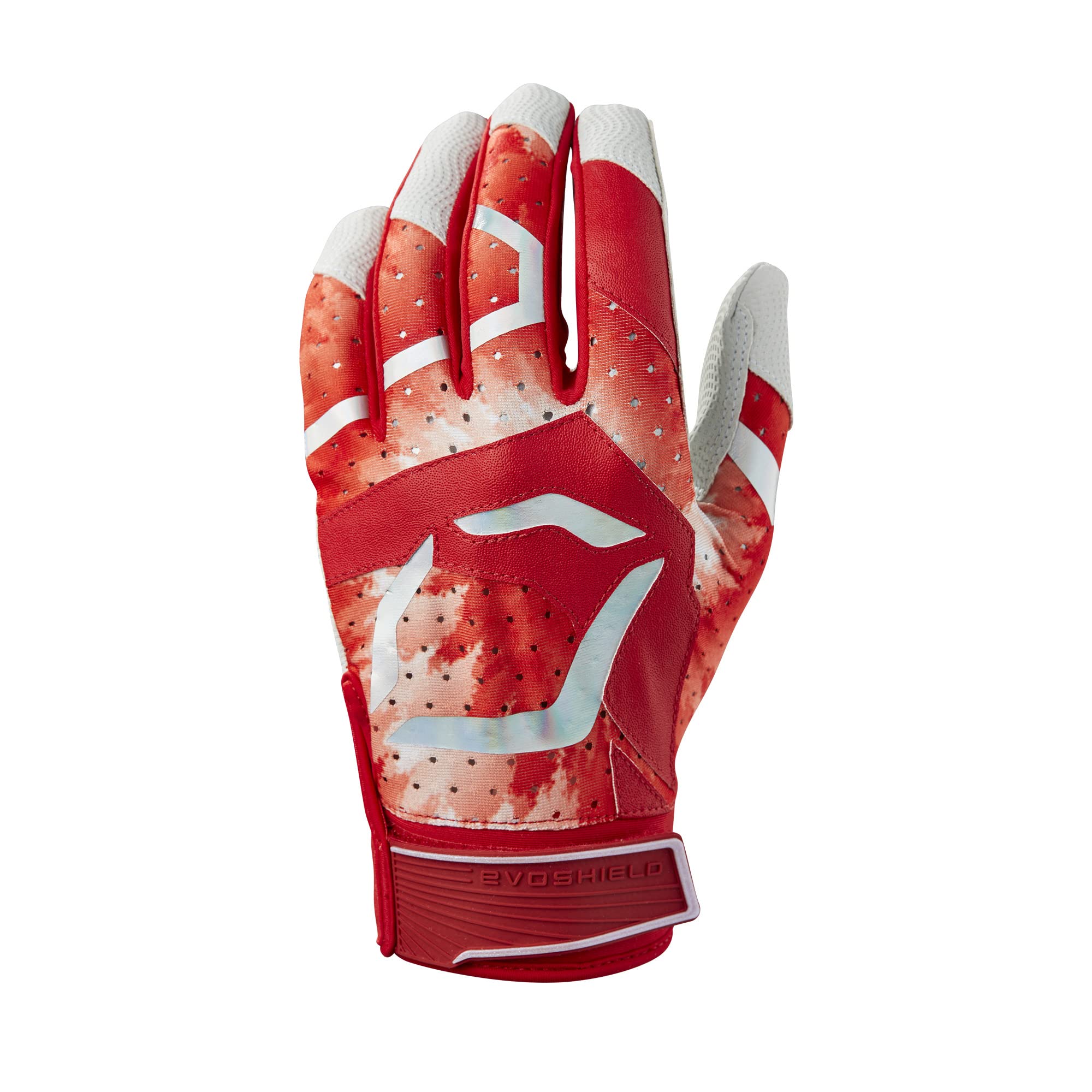 EvoShield Daze Adult Batting Gloves - Scarlet, Large