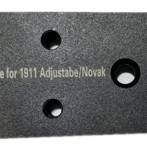 Ade Advanced Optics Zantitium RD3-015 Red Dot Sight + Optic Mounting Plate for 1911 Novak Rear Sight Pistol