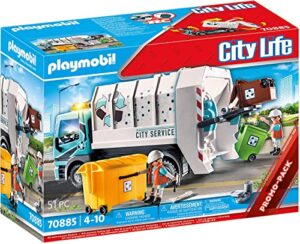 playmobil city recycling truck 2022 version