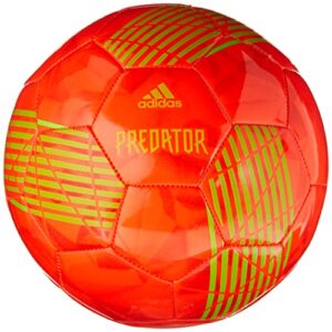 unisex-adult training predator ball solar red/team solar green/red 5