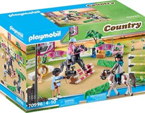 playmobil horse riding tournament