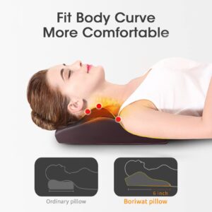 Back Massager Neck Massager with Heat, Shiatsu Massage Pillow for Pain Relief, Massagers for Neck and Back, Shoulder, Leg, Christmas Gifts for Men Women Mom Dad, Stress Relax at Home Office and Car