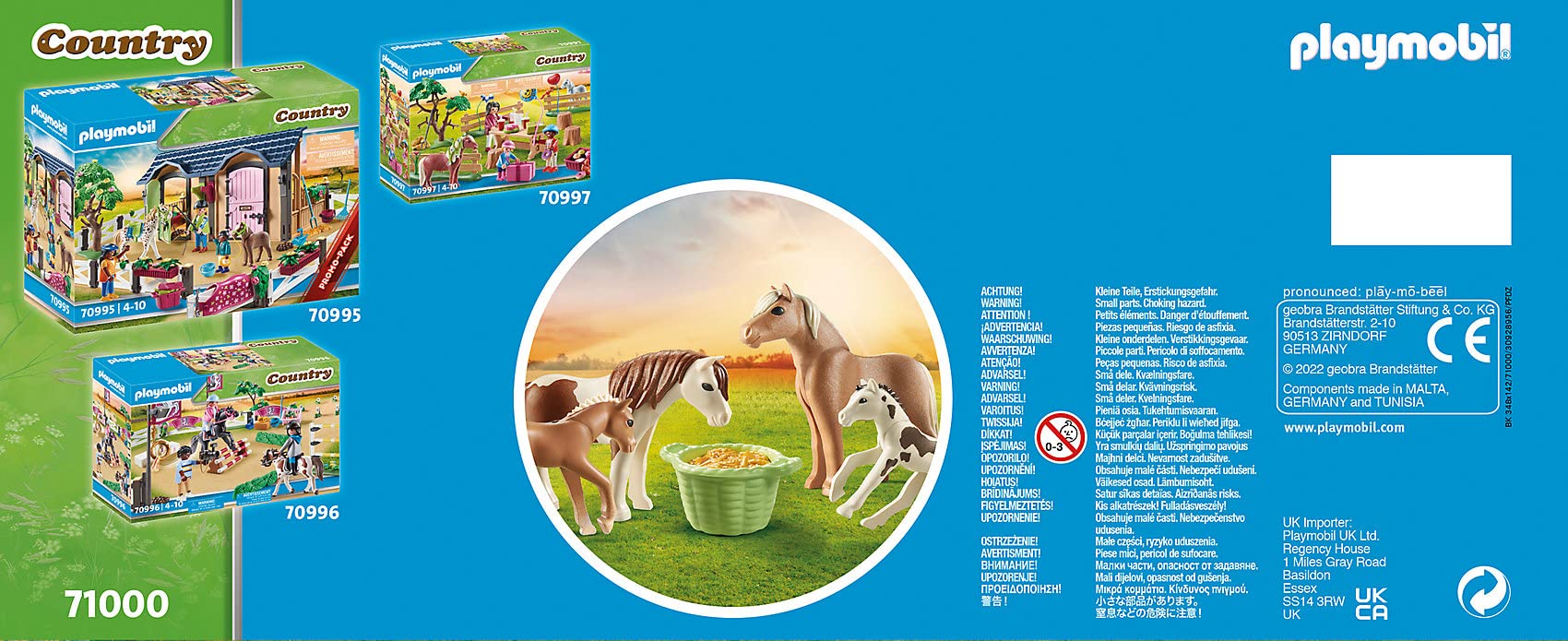 Playmobil Icelandic Ponies with Foals