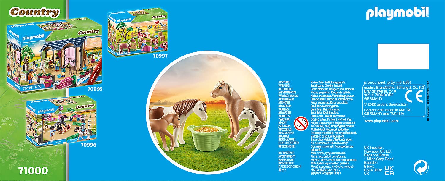 Playmobil Icelandic Ponies with Foals