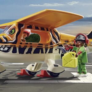 Playmobil Air Stunt Show Tiger Propeller Plane