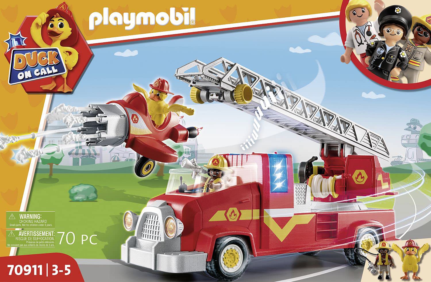 Playmobil Duck On Call - Fire Rescue Truck