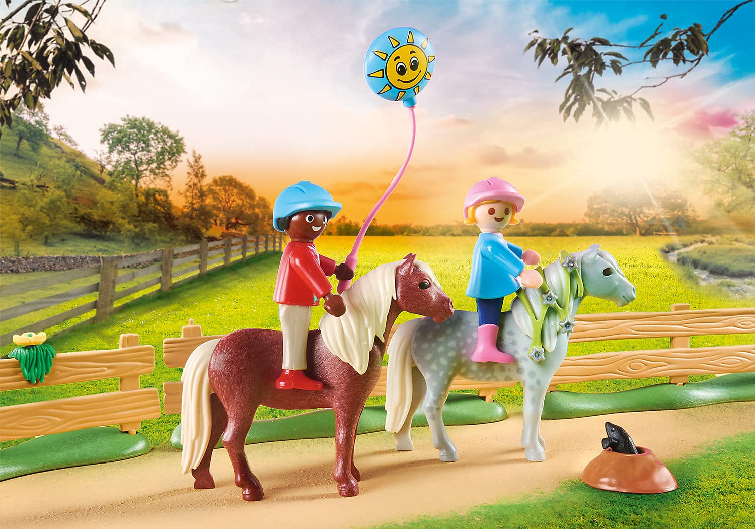 Playmobil Pony Farm Birthday Party