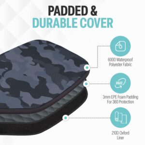 Palms-O-Aces Pickleball Paddle Covers Only - Protect Your Paddle with Our Durable and Padded Pickleball Paddle Cover - Zipper Closure and Canvas Material Pickleball Covers for Paddles