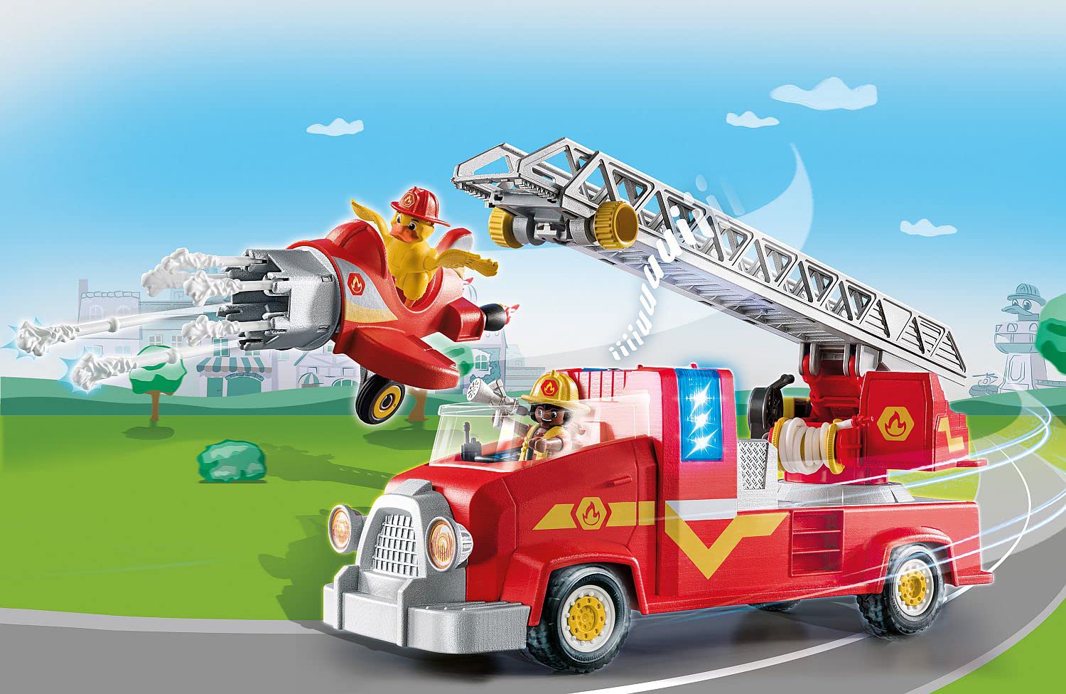 Playmobil Duck On Call - Fire Rescue Truck