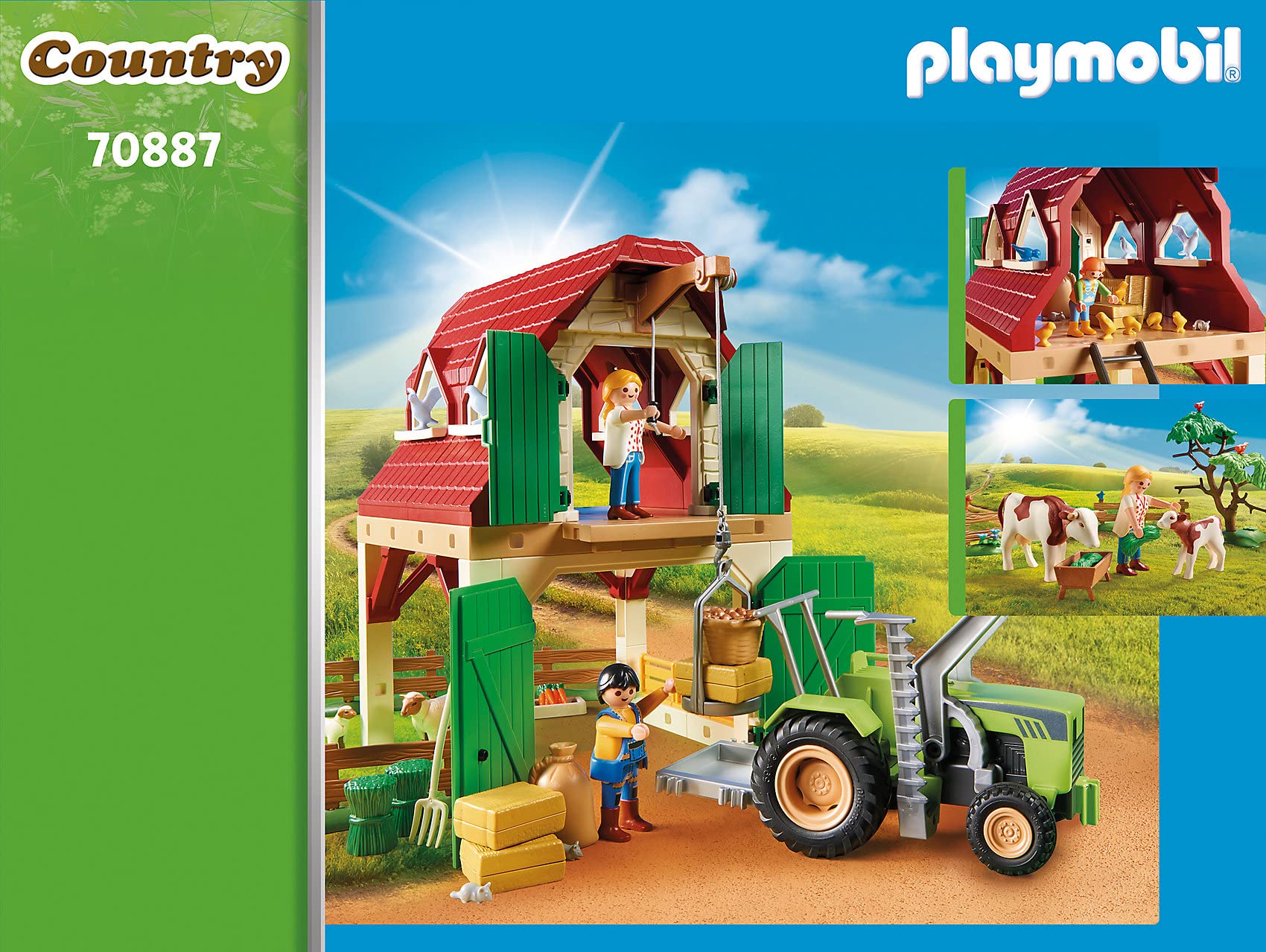 Playmobil Farm with Small Animals