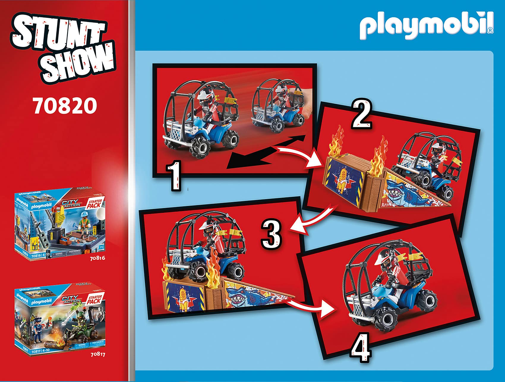 Playmobil Starter Pack Stunt Show