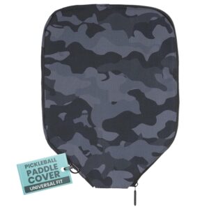 palms-o-aces pickleball paddle covers only - protect your paddle with our durable and padded pickleball paddle cover - zipper closure and canvas material pickleball covers for paddles