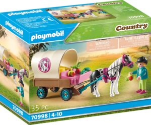 playmobil pony wagon