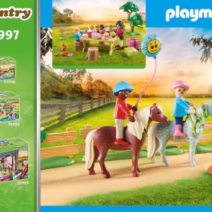 Playmobil Pony Farm Birthday Party