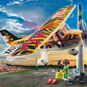 Playmobil Air Stunt Show Tiger Propeller Plane