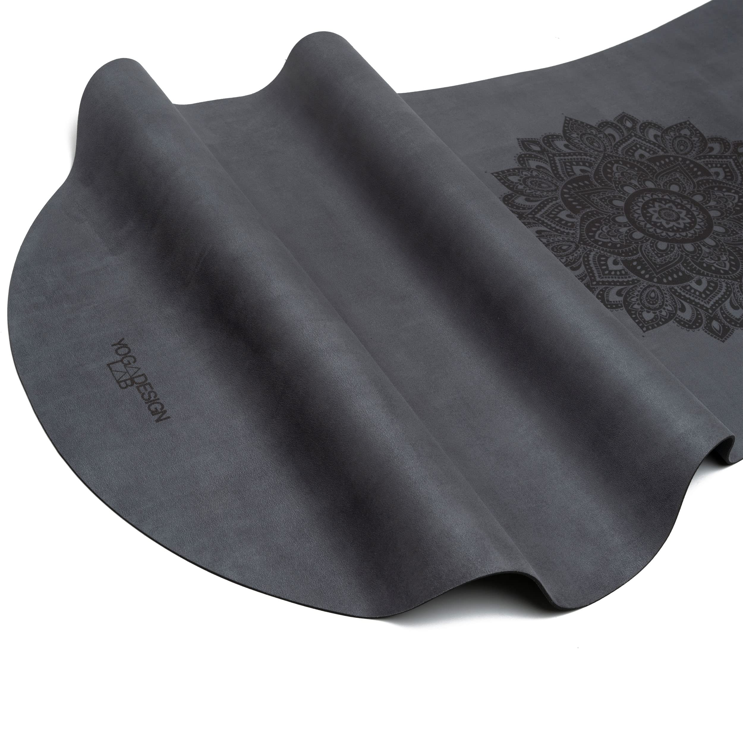 YOGA DESIGN LABS CURVE MAT 3.5mm Mandala Charcoal