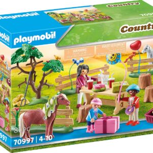 Playmobil Pony Farm Birthday Party