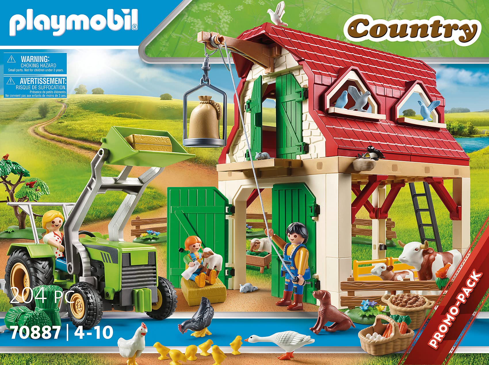 Playmobil Farm with Small Animals