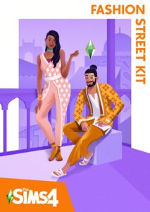 the sims 4 - fashion street kit - origin pc [online game code]