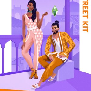 The Sims 4 - Fashion Street Kit - Origin PC [Online Game Code]