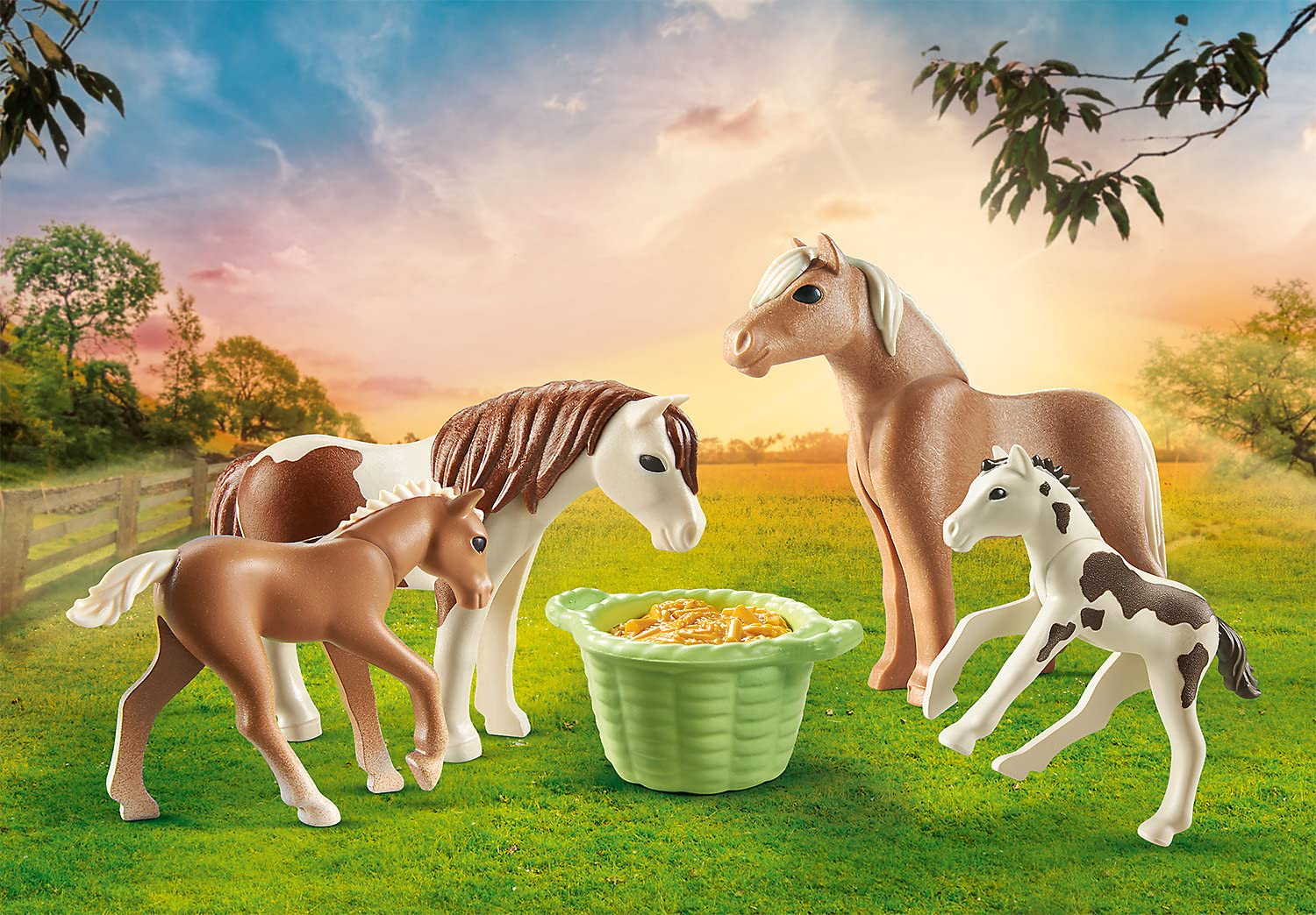 Playmobil Icelandic Ponies with Foals