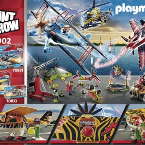 Playmobil Air Stunt Show Tiger Propeller Plane