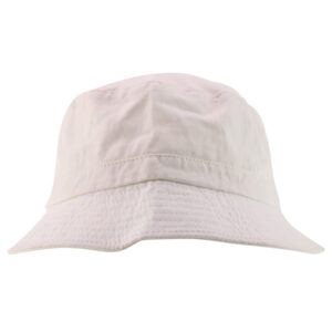 Armycrew XXL Oversize Pigment Dyed Washed Bucket Hat Fits Upto 3XL - White - 2XL-3XL