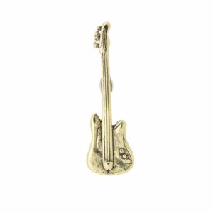 jim clift design electric guitar gold lapel pin - 75 count