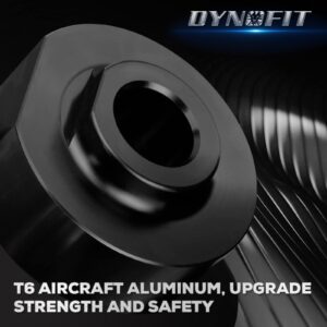 Dynofit Front leveling kit fit 1981-1996 F150 4WD, 1983-1996 Ranger 4WD, 1983-1996 Bronco II 4WD, 2" Lift Spring Spacers with 5/8" Stud Extenders