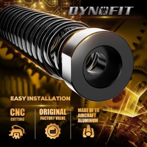 Dynofit Front leveling kit fit 1981-1996 F150 4WD, 1983-1996 Ranger 4WD, 1983-1996 Bronco II 4WD, 2" Lift Spring Spacers with 5/8" Stud Extenders