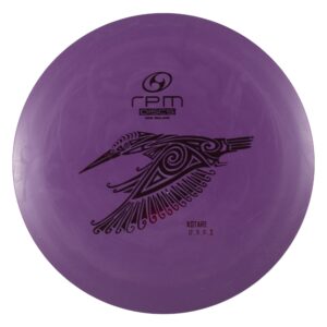 rpm discs kotare strata plastic | distance driver golf disc | advanced disc golf disc [stamp color & weight may vary] (purple)