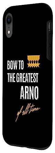 iPhone XR Bow To The Greatest Arno Of All Time First Given Name Case