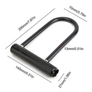 Anti Theft Lock, Bike Lock Safety Lock Durable in Use Anti Theft Bike Anti Theft Lock Security Heavy Duty for Bicycle