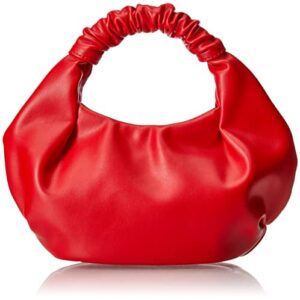 the drop women's addison soft volume top handle bag, red, one size