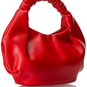 The Drop Women's Addison Soft Volume Top Handle Bag, Red, One Size