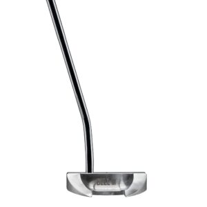 Bell III H-365 Half-Offset CNC Milled Half-Mallet Standard Golf Putter + Winn Dri-Tac Dark Gray Standard Grip (Right, 34)