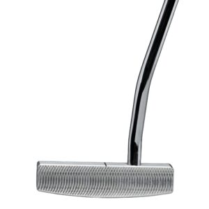 bell iv h-390 half-offset cnc milled full-mallet golf putter + winn dri-tac dark gray midsize grip (right, 39)