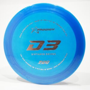 Prodigy D3 (500 Plastic) Distance Driver Golf Disc, Pick Weight/Color [Stamp & Exact Color May Vary] Orange 173-174 Grams Orange 173-174 Grams