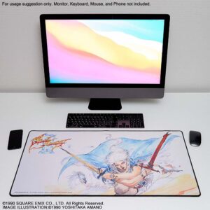 Final Fantasy III Polyester Gaming Mouse Pad