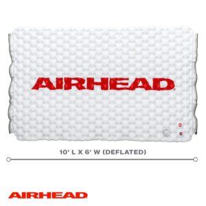 Airhead Air Island, Blue, Inflatable Large Lake Float