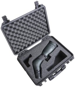 case club case fits vortex optics diamondback hd 20-60x85mm angled spotting scope in pre-cut waterproof case