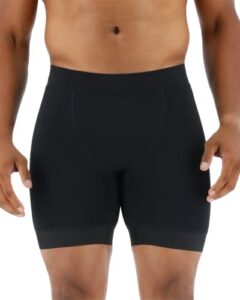 tyr men's standard durafast elite athletic jammer swimsuit, black, 34