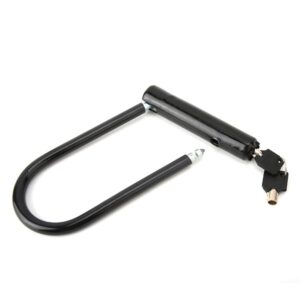 FASJ Anti Theft U Lock U Lock, Zinc Alloy Material Anti Theft Lock, for Scooters Motorcycle