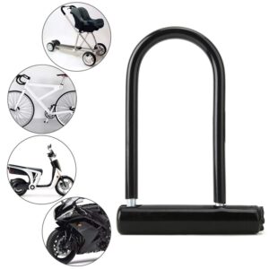 FASJ Anti Theft U Lock U Lock, Zinc Alloy Material Anti Theft Lock, for Scooters Motorcycle